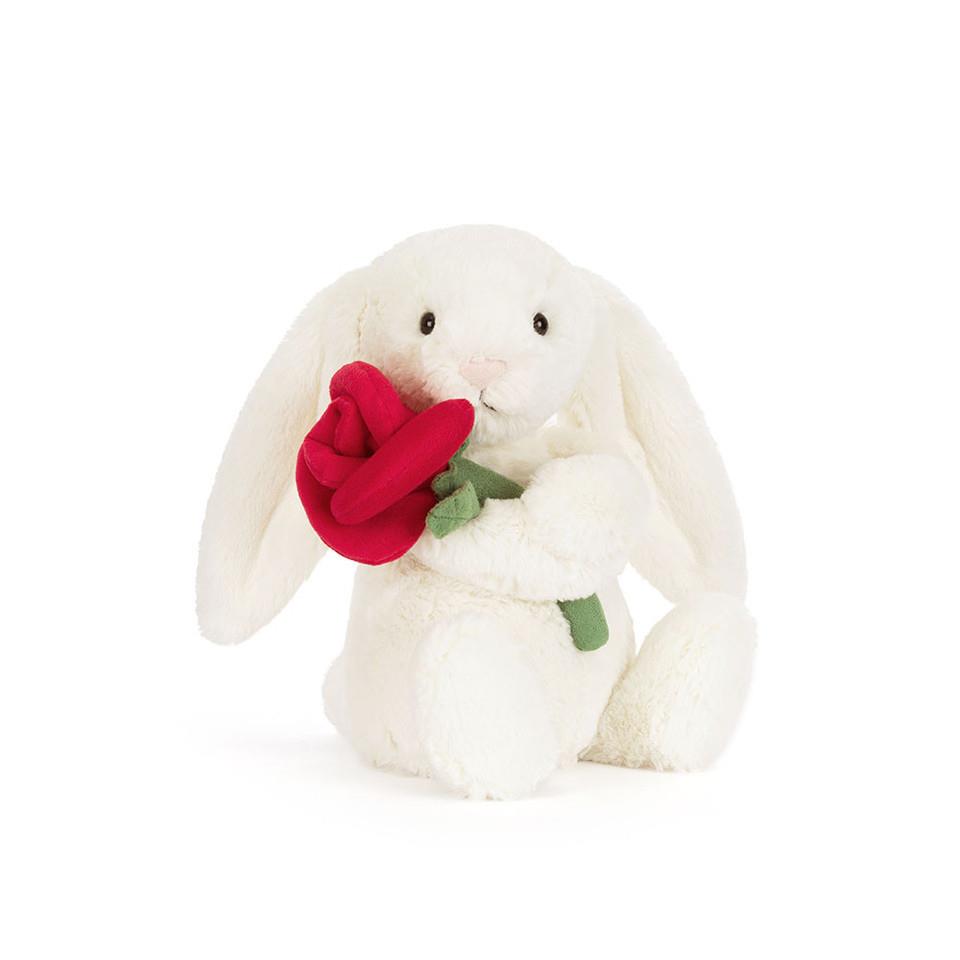 Jellycat Cream Bunny with Rose – Jolene & Marlo Kinderladen